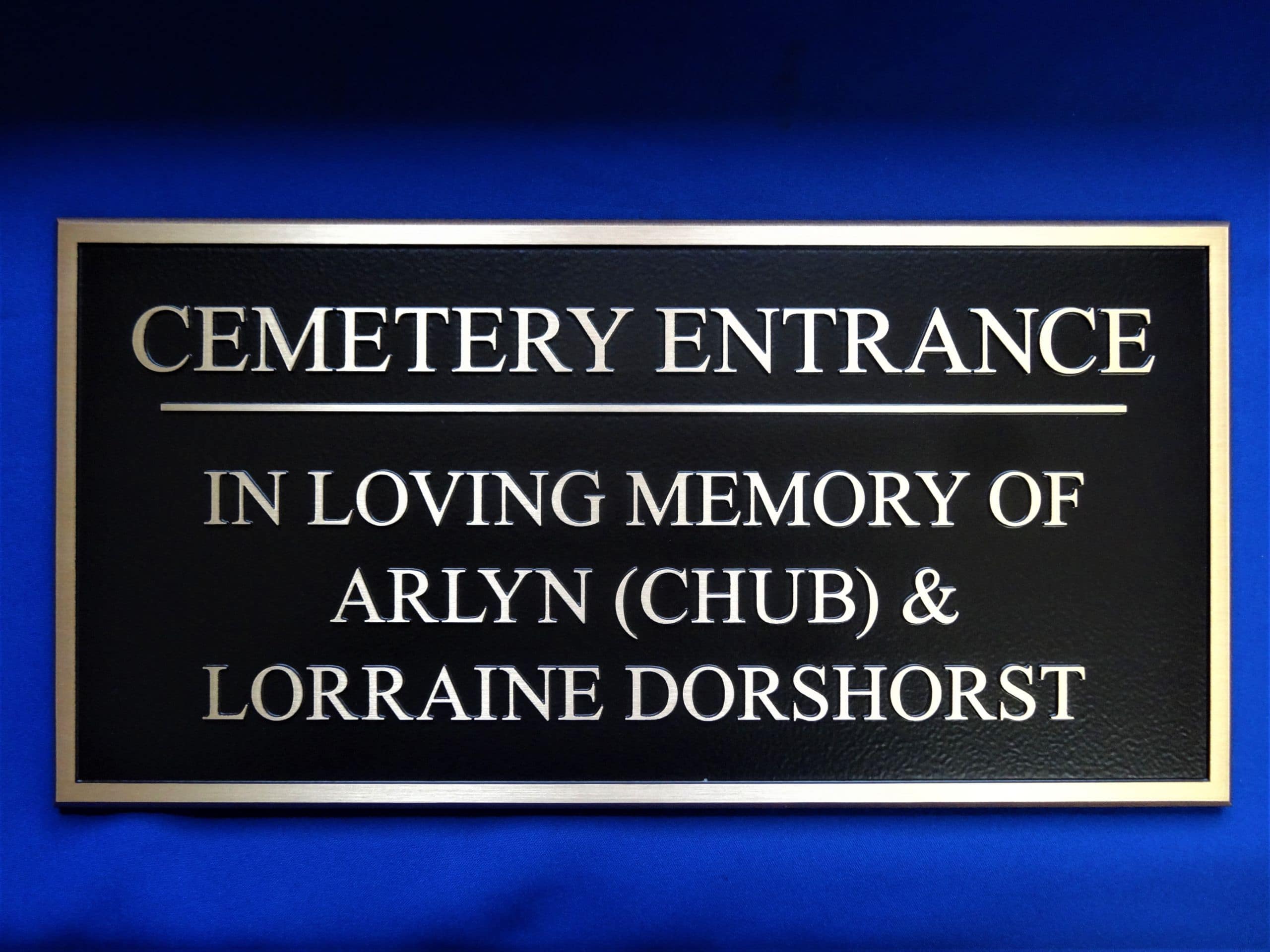 Memorial Plaque Gallery